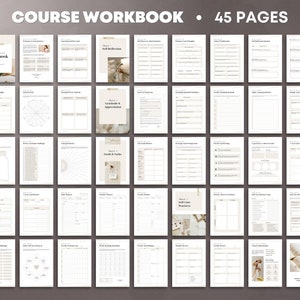 Coaching Course Welcome Packet Templates. Coach E-book, Intake Forms ...
