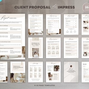 Virtual Assistant Client Proposal Template. Service & Pricing Guide. VA ...