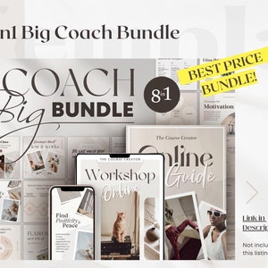 Coaching Course Welcome Packet Templates. Coach E-book, Intake Forms ...