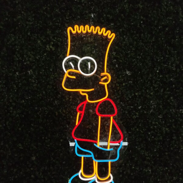 Bart Simpson Sign - Etsy