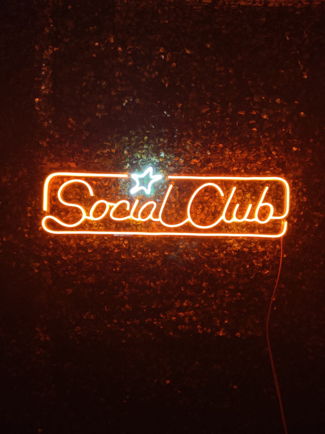 Social Club Neon Sign | Neon Sign Art | Neon Decor | Gift for Him | Gta ...