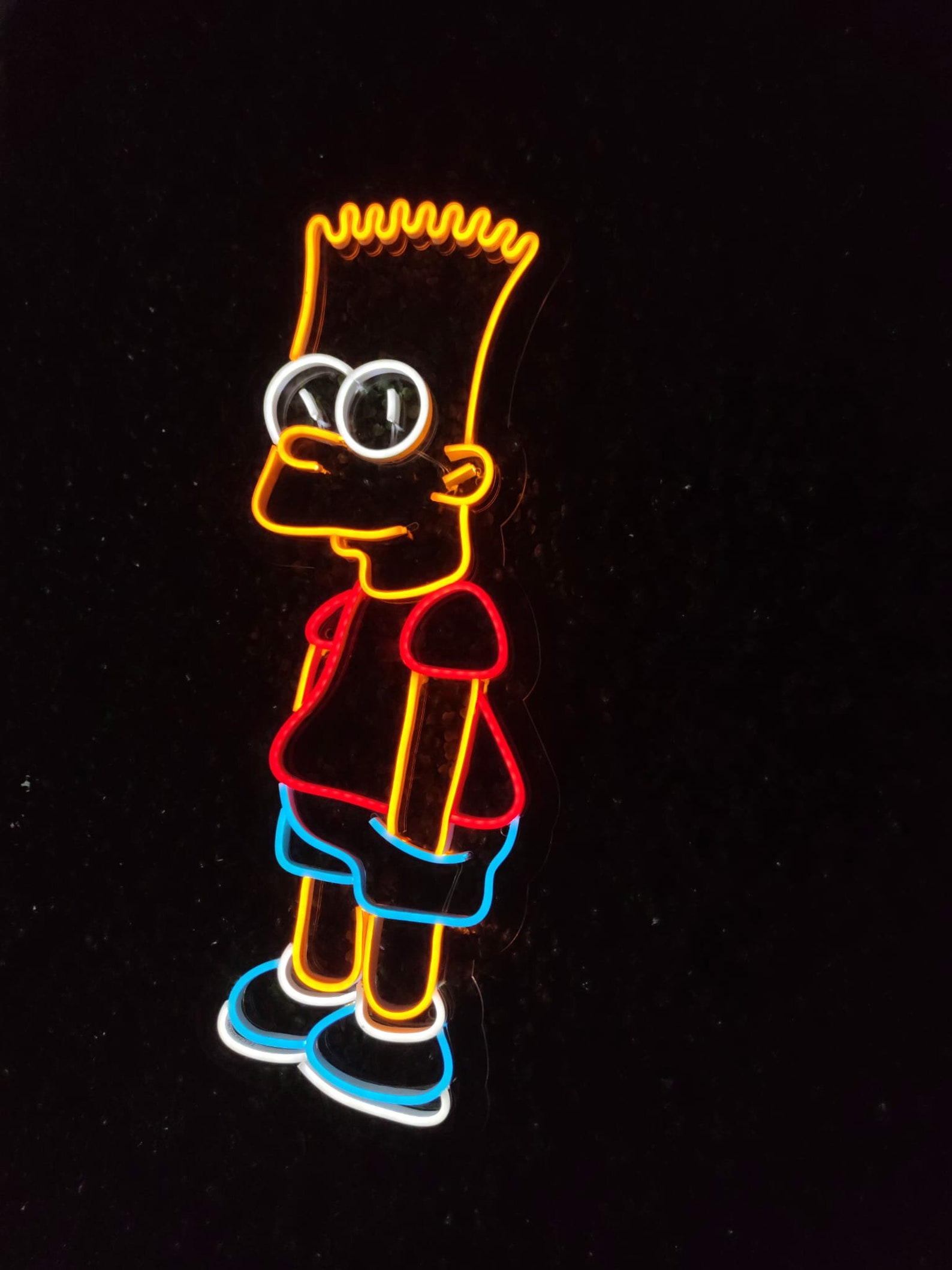 Simpson Bart Neon Led Sign Wall Art Led Sign/simpson Neon Sign/ Cartoon ...