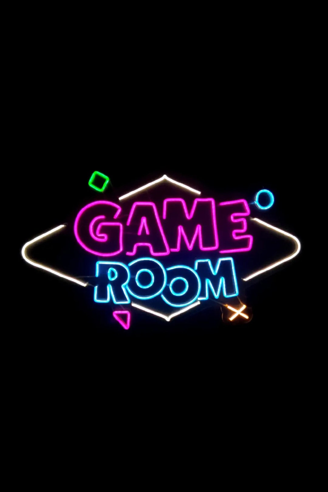Game Room Neon Sign , Gaming Wall Art , Game Room Led , Game Room Decor ...