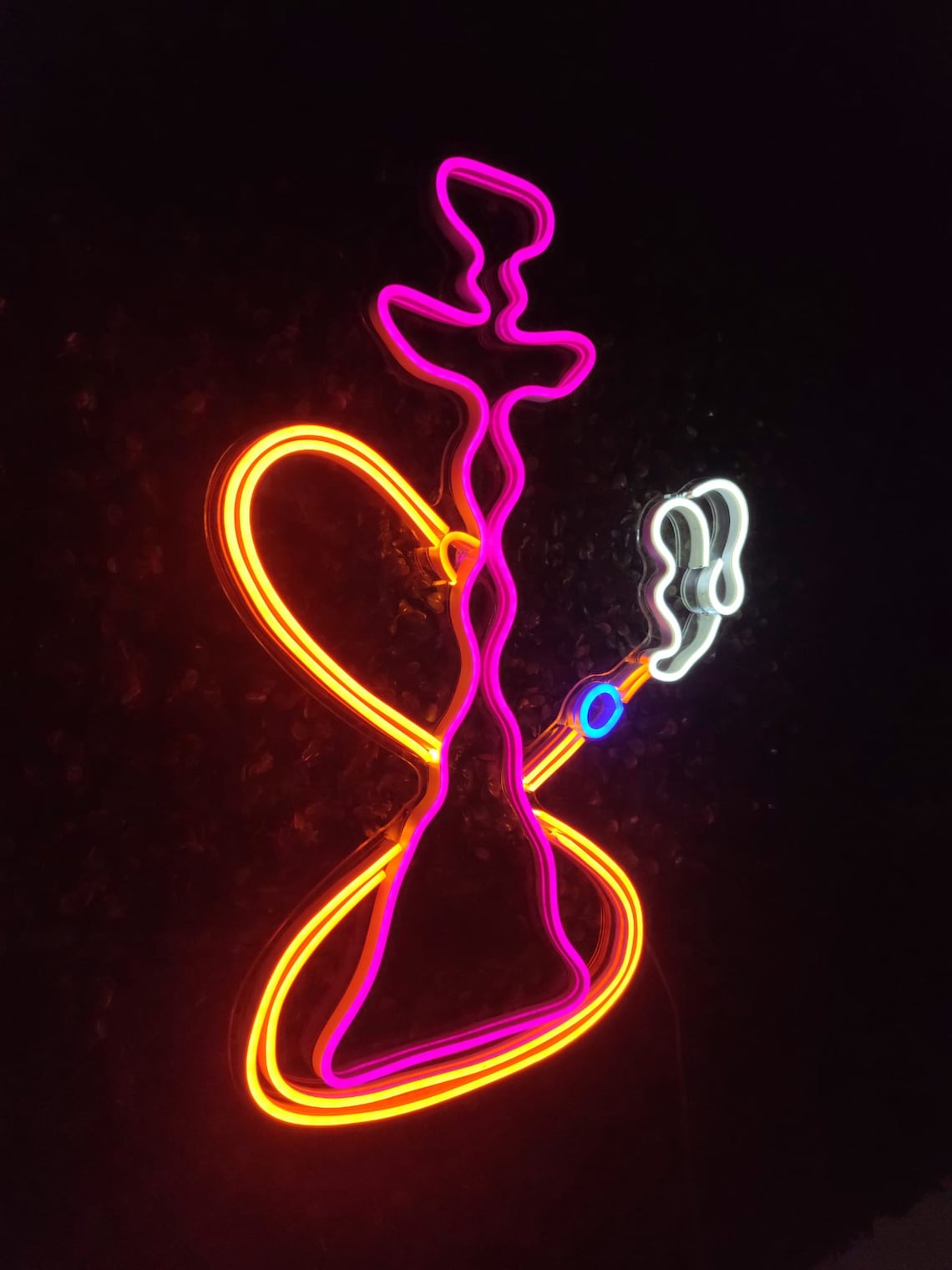 Hookah Neon Led Sign , Hookah Light , Cafe Bar Decor - Etsy