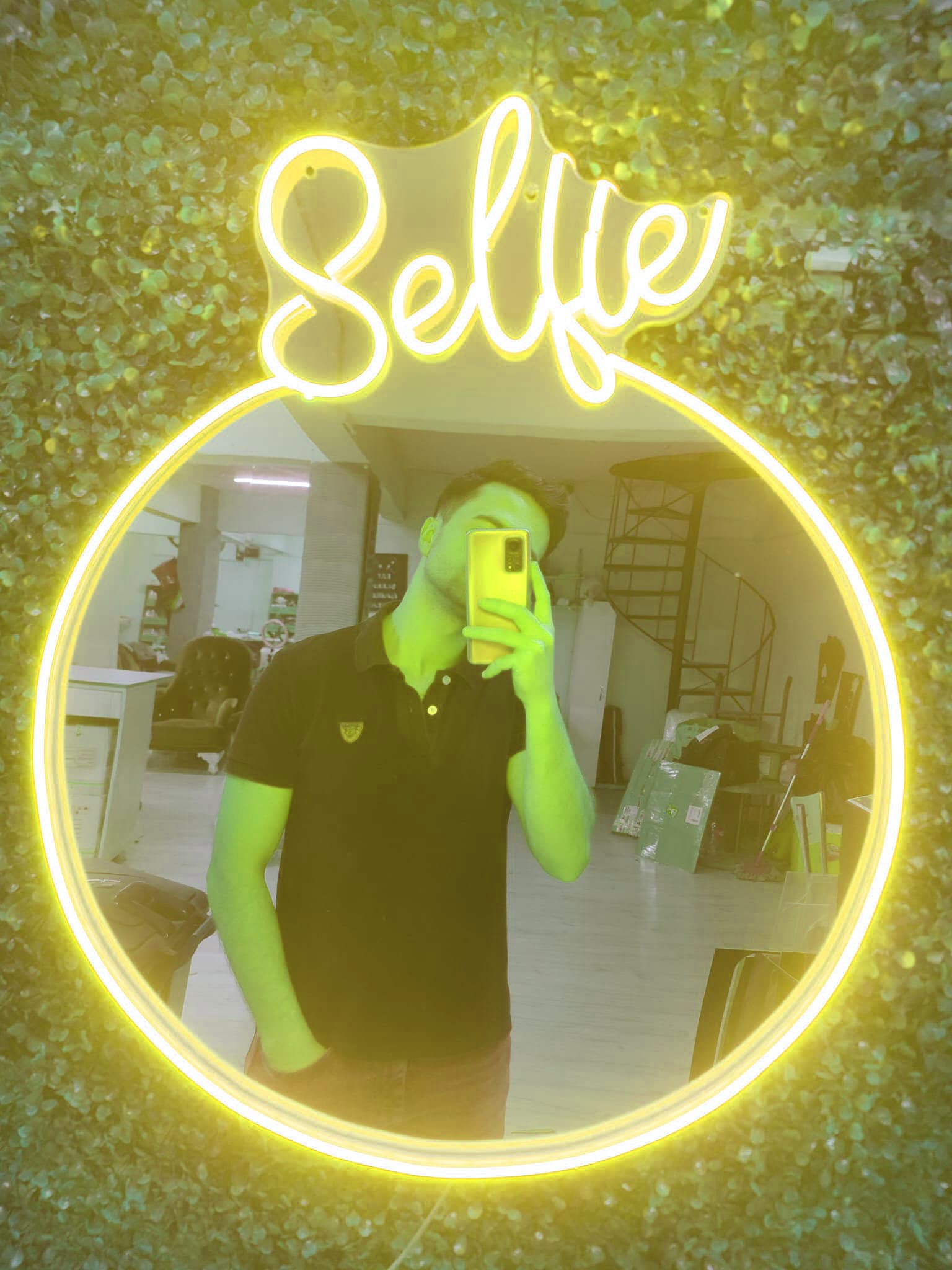 Selfie Mirror Neon Sign , Makeup Mirror , Lighted Mirror , Home Mirror ...