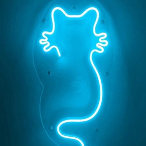Cat Neon Led Sign , Cat Neon Light , Cat Wall Art , Cat Gift for Cat ...
