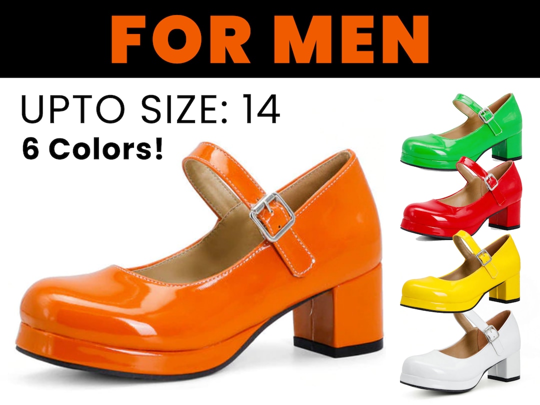 Femboy Crossdresser Sissy Shoes ABDL Girl DDLG High Heel Mary Jane ...