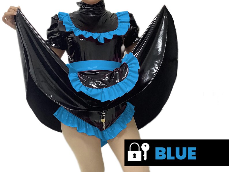 PVC Dress for Men ABDL Plus Size Lockable Maid Dress Sissy - Etsy Finland