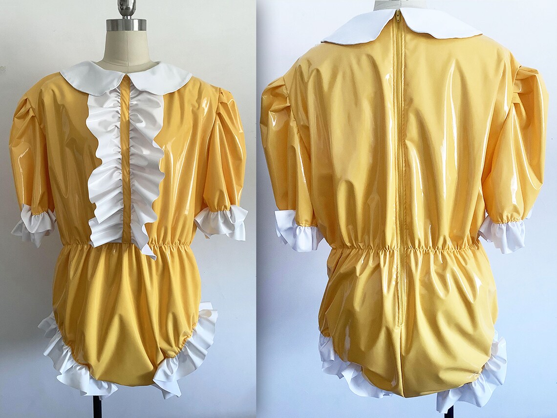 PVC Plastic ABDL Onesie Little Ones DDLG Bodysuit Adult Baby - Etsy