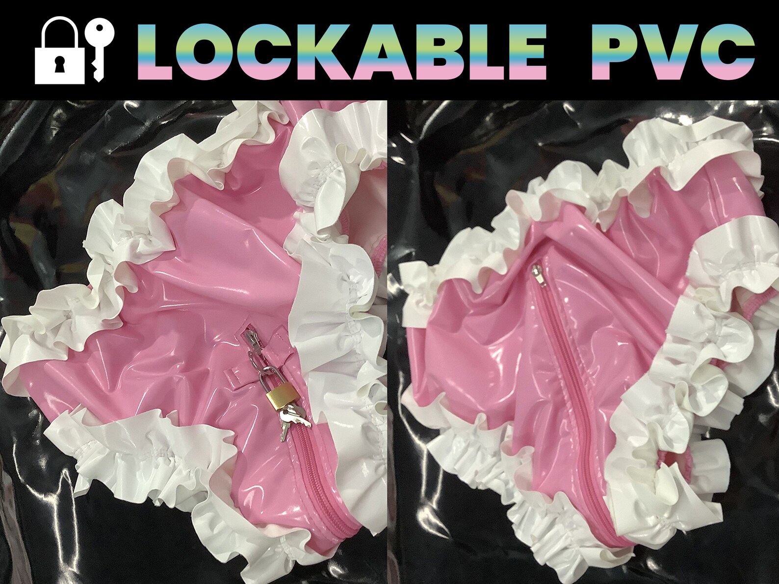 Lockable Abdl Diaper Cover Pvc Latex Blend Abdl Humiliating Etsy