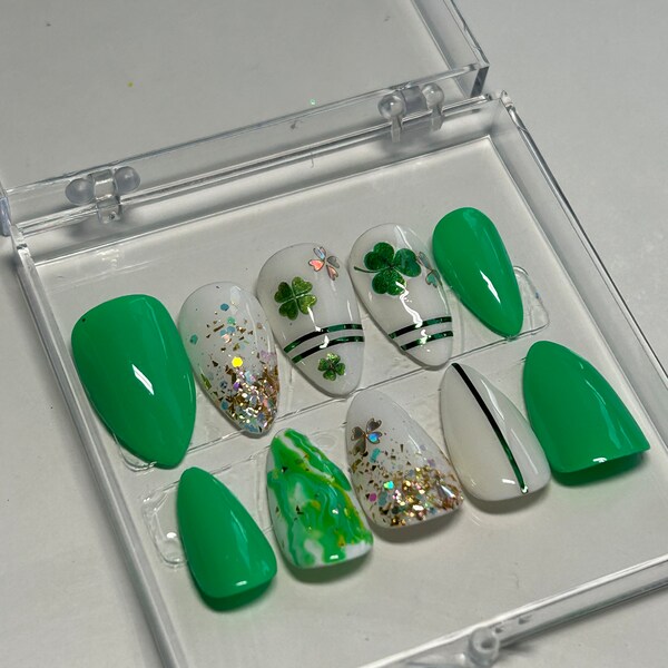 Clover Nails - Etsy