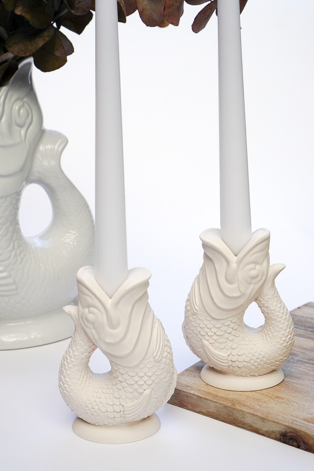 Glug Glug Fish Candlestick Holder Decorative Ornament - Etsy