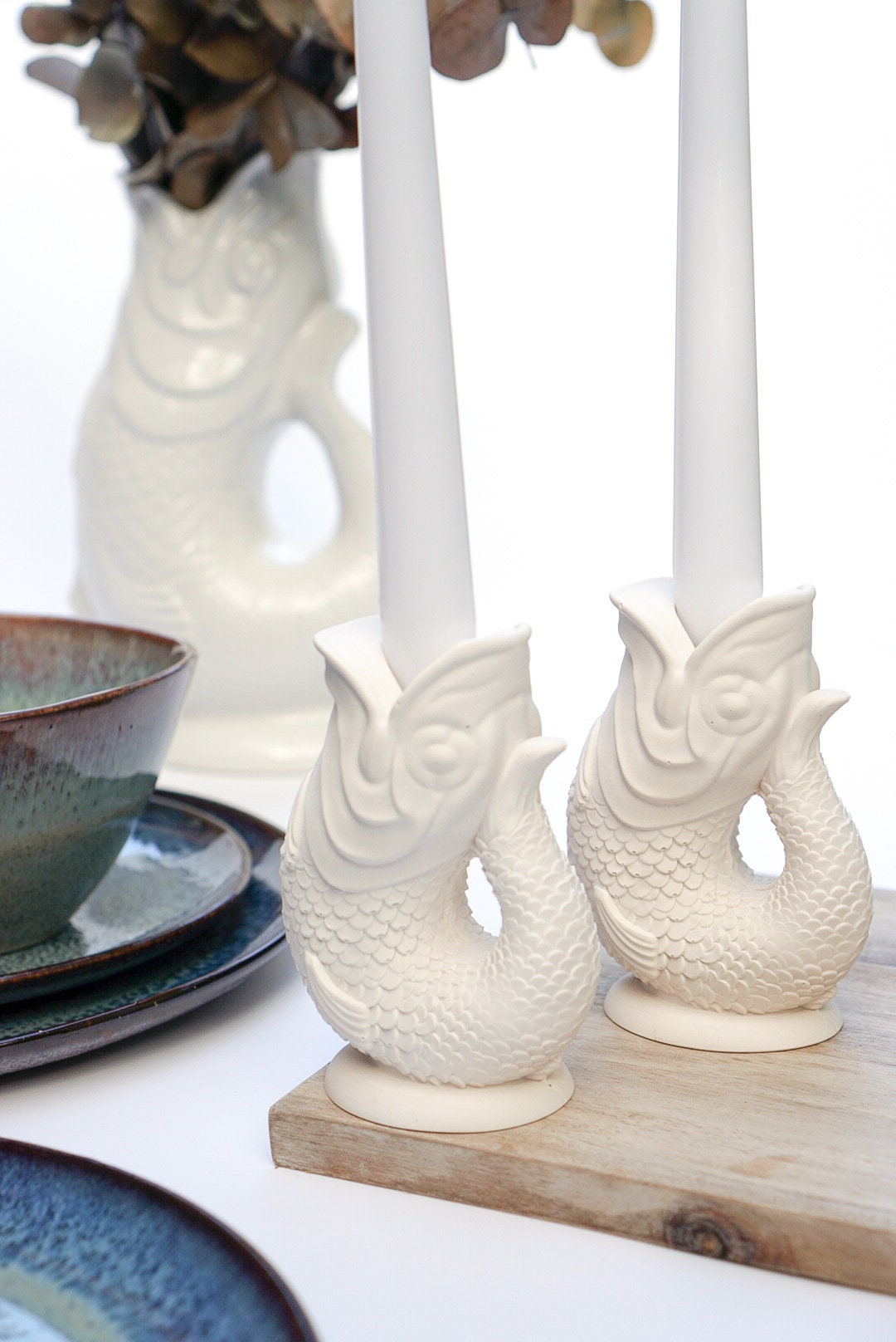 Glug Glug Fish Candlestick Holder Decorative Ornament - Etsy