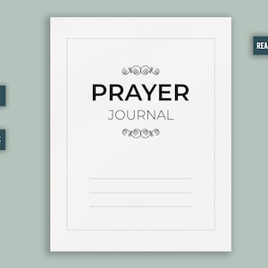 Prayer Journal 8.5x11 Inches Ready to Upload PDF - Etsy