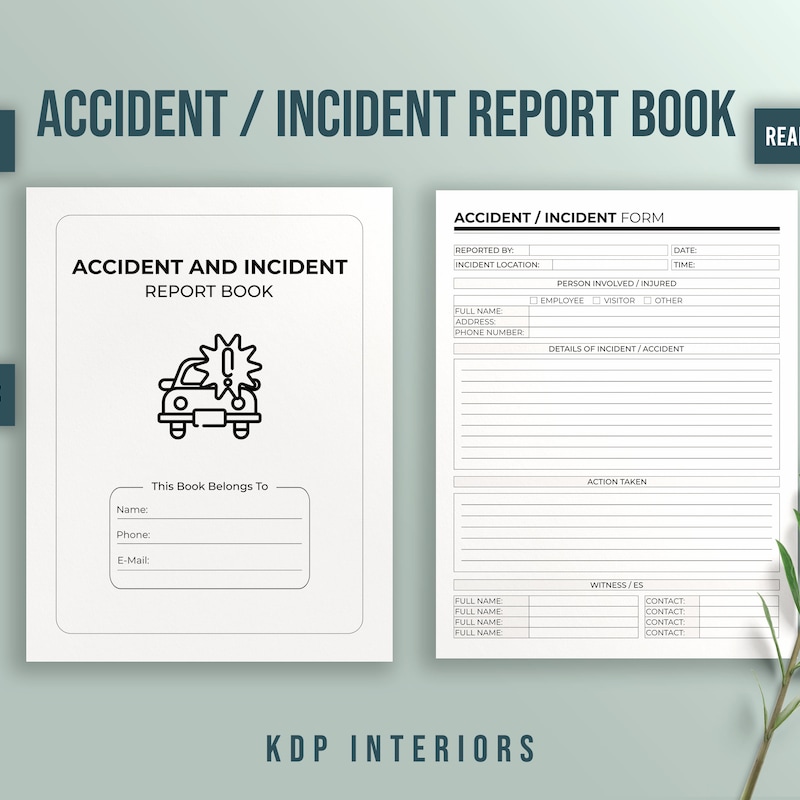 Incident Report Template - Etsy
