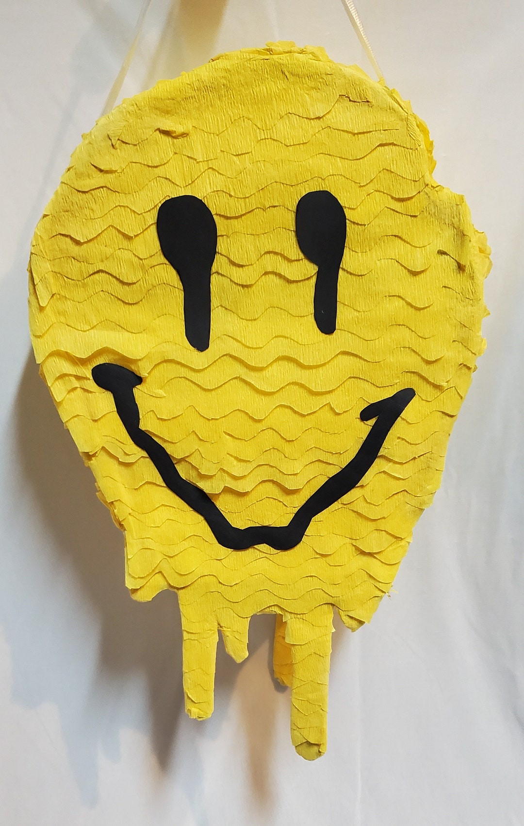 Drippy Smiley Face Pinata - Etsy
