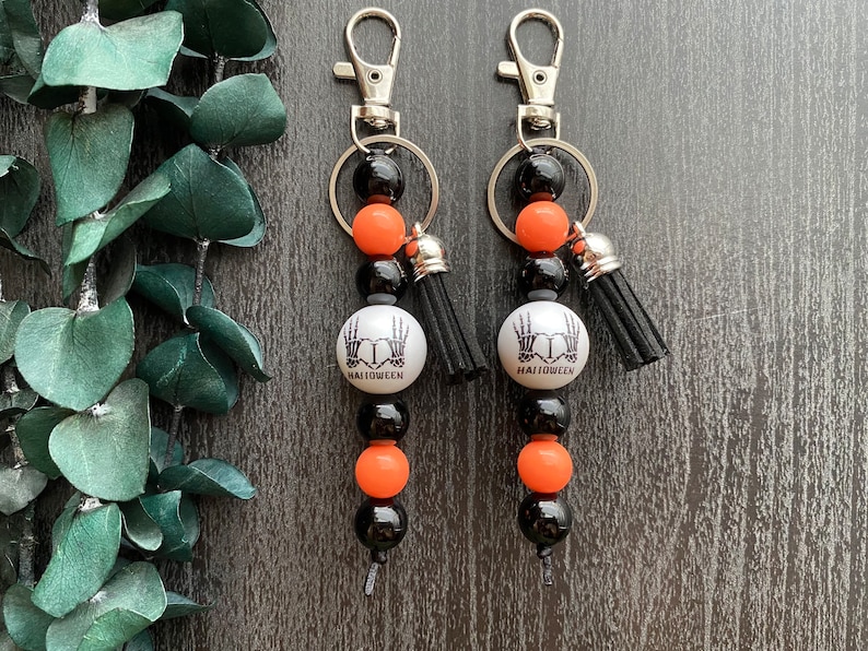 Halloween Keychain | I Love Halloween Keychain | Halloween | Keychain ...