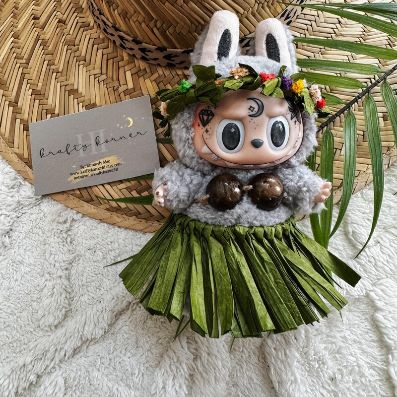 La Boo Boo Doll Keychain - Etsy