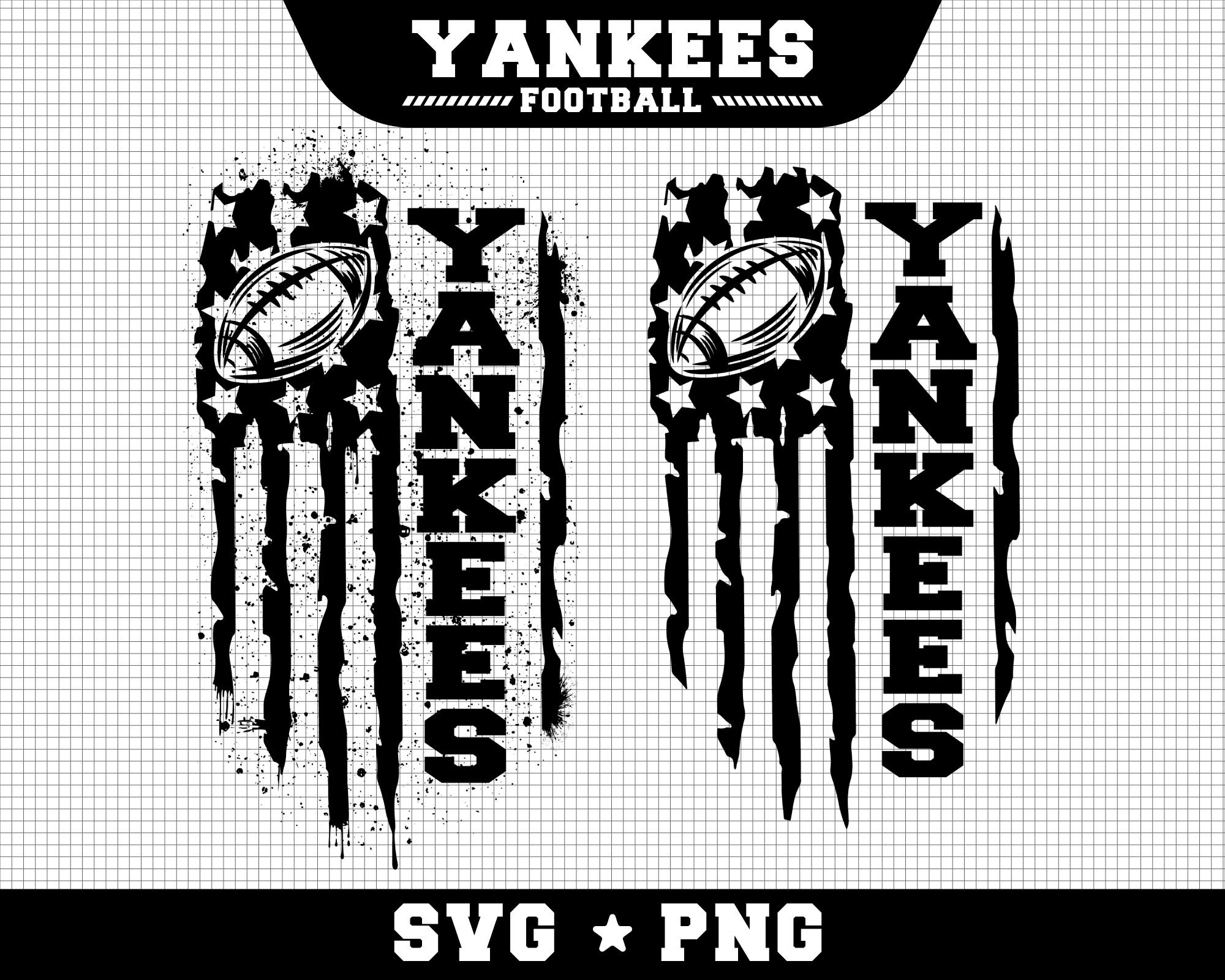 Yankees Svg Game Day Svg Yankees Football Svg Football SVG - Etsy