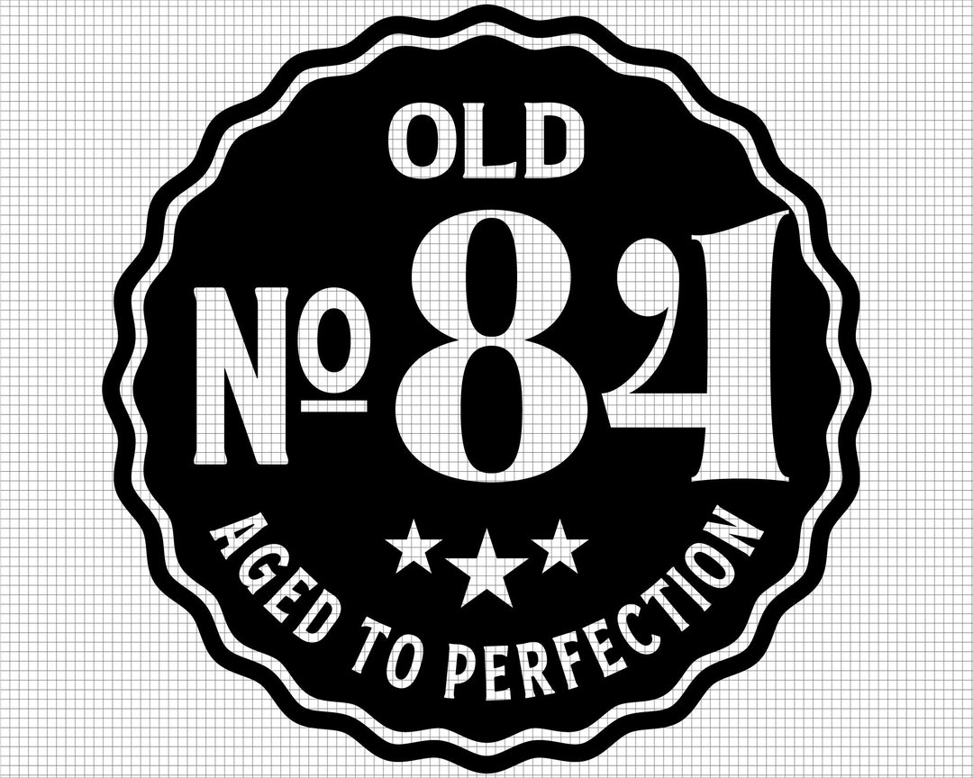 Old Number 84 Svg, Aged to Perfection Svg, Digital Download, 84th ...