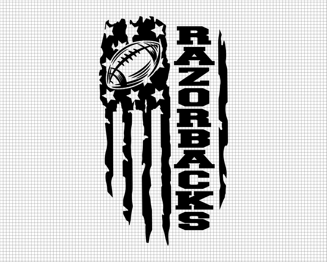 Razorbacks Football Svg Razorbacks Svg Game Day Svg - Etsy