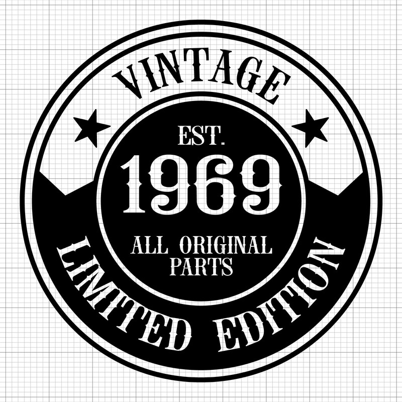 1969 Svg - Etsy