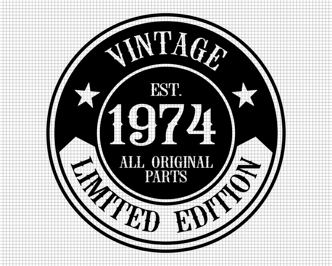 48th Birthday Svg Printable Cricut All Original Parts Svg - Etsy