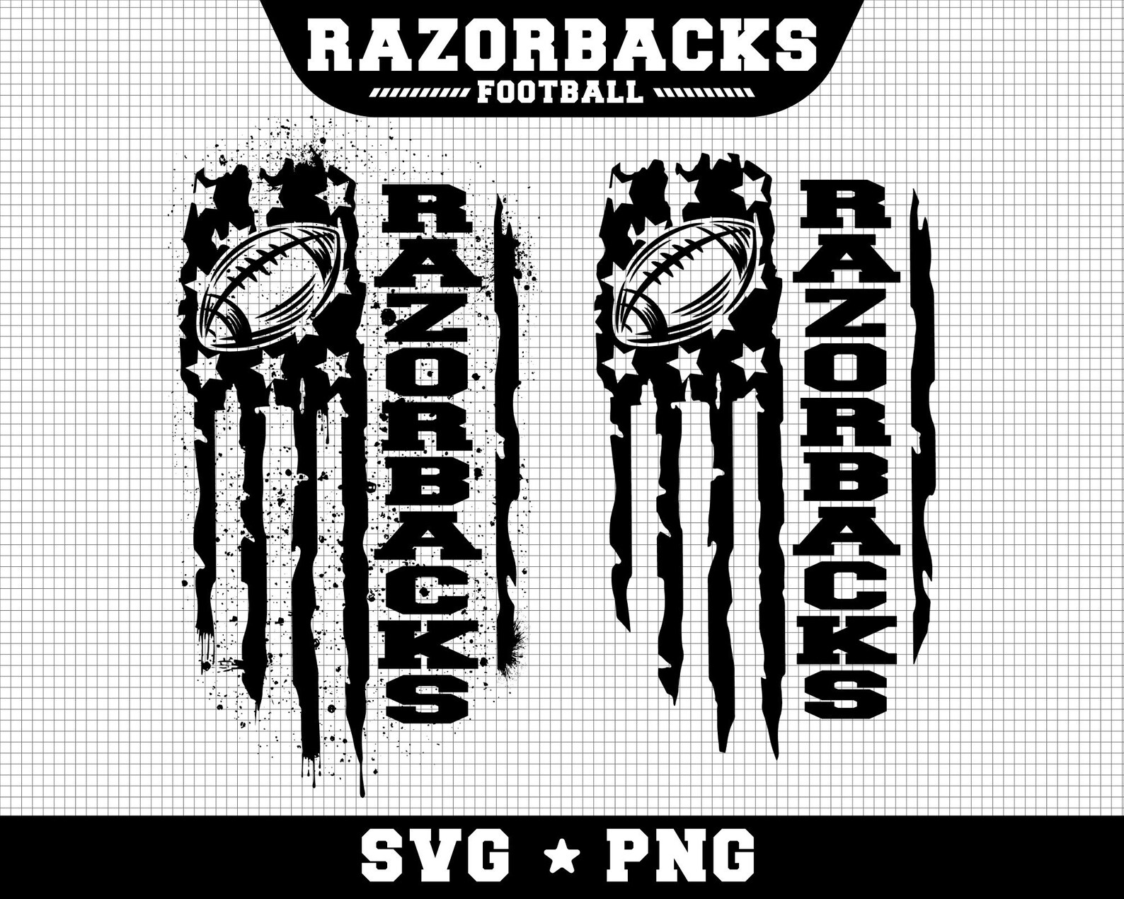 Razorbacks Football Svg, Razorbacks Svg, Game Day Svg, Football SVG ...