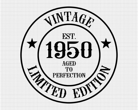 72nd Birthday Svg Digital Download Aged to Perfection Svg - Etsy