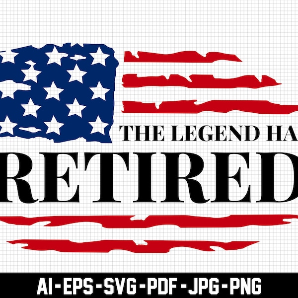 Retired Svg - Etsy