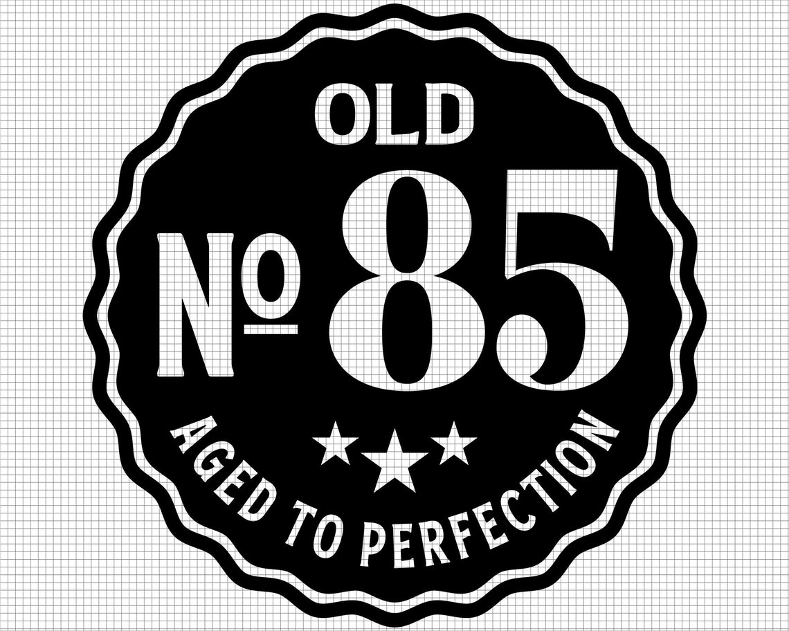 Old Number 85 Svg Aged to Perfection Svg Digital Download - Etsy