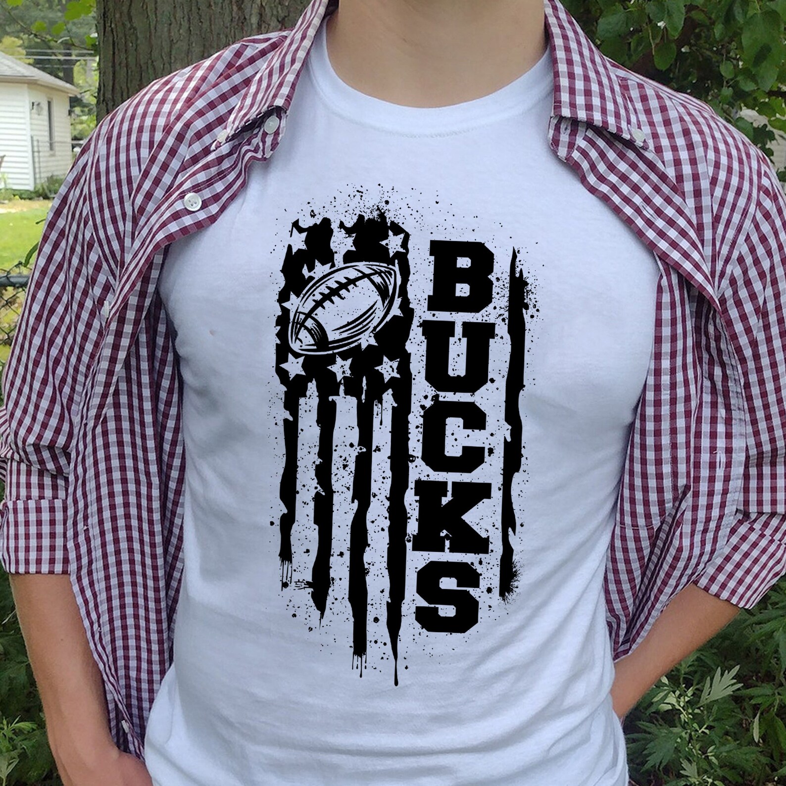 Bucks Football Svg, Bucks Svg, Game Day Svg, Football SVG, USA Flag SVG ...