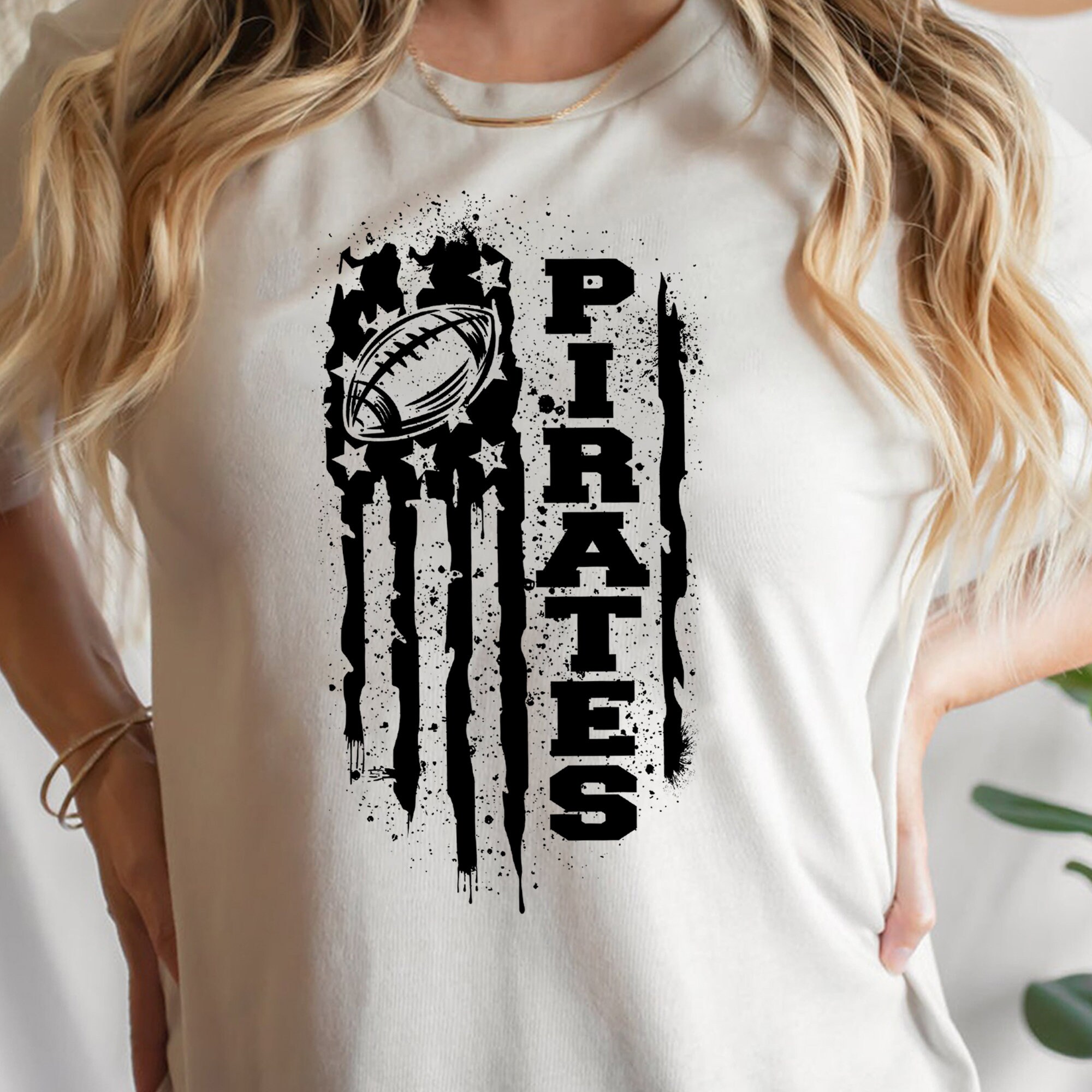 Pirates Svg, Pirates Football Svg, Game Day Svg, Football SVG, USA Flag ...