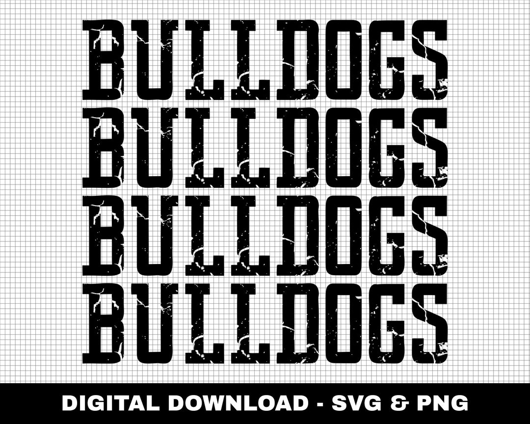 Bulldogs Svg, Distressed Svg, Basketball Svg, Cricut, Sports Svg ...