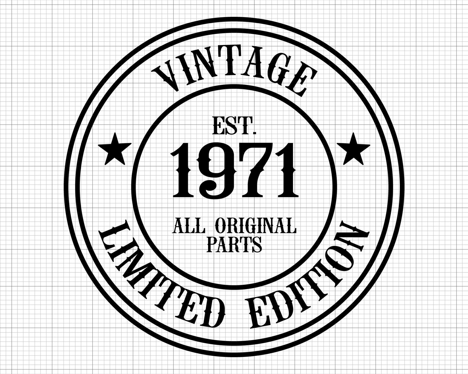 51st Birthday Svg, Digital Download, All Original Parts Svg, 51st Svg ...