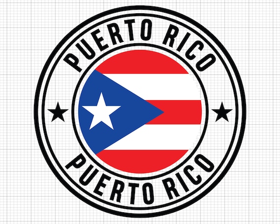 Puerto Rico Svg Digital Download Puerto Rico Flag Svg - Etsy