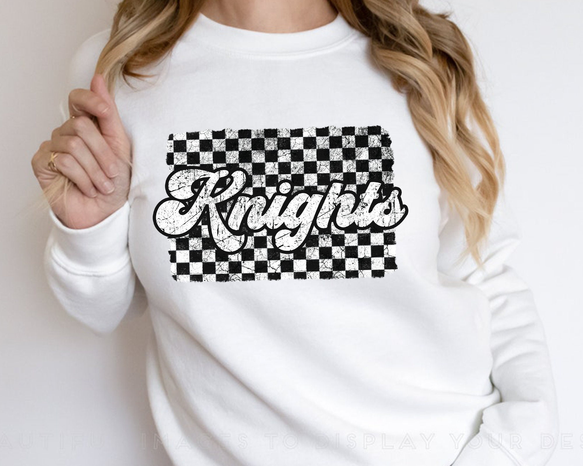 Knights Retro Team Design Png, Knights Mascot Png, Digital Download ...