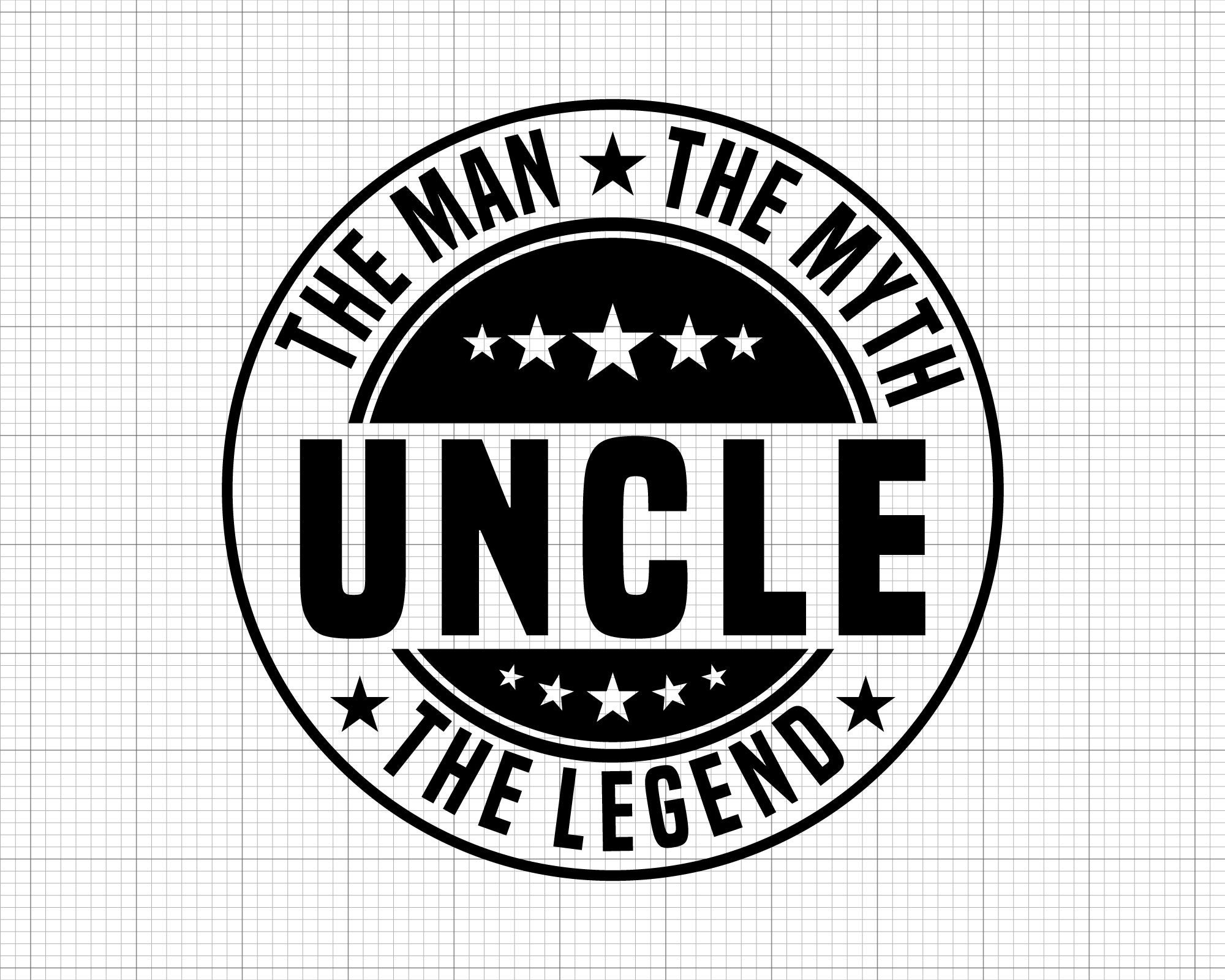 Tío svg el hombre el mito la leyenda svg descarga digital - Etsy México