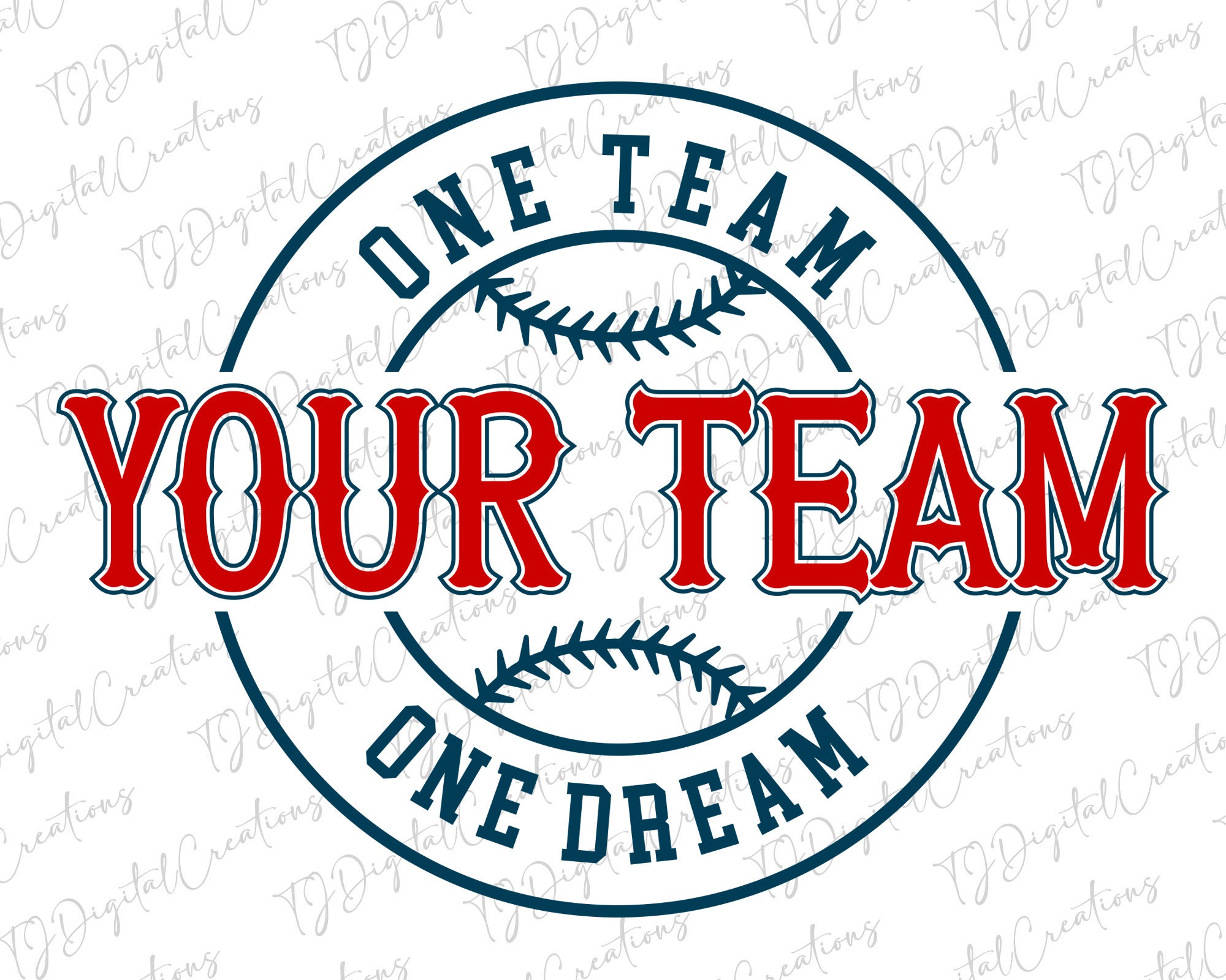 Dream Team Baseball Logo