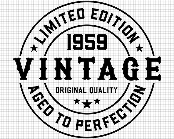 63rd Birthday Svg Printable Aged to Perfection Svg 63rd - Etsy
