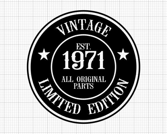 51st Birthday Svg Digital Download All Original Parts Svg - Etsy