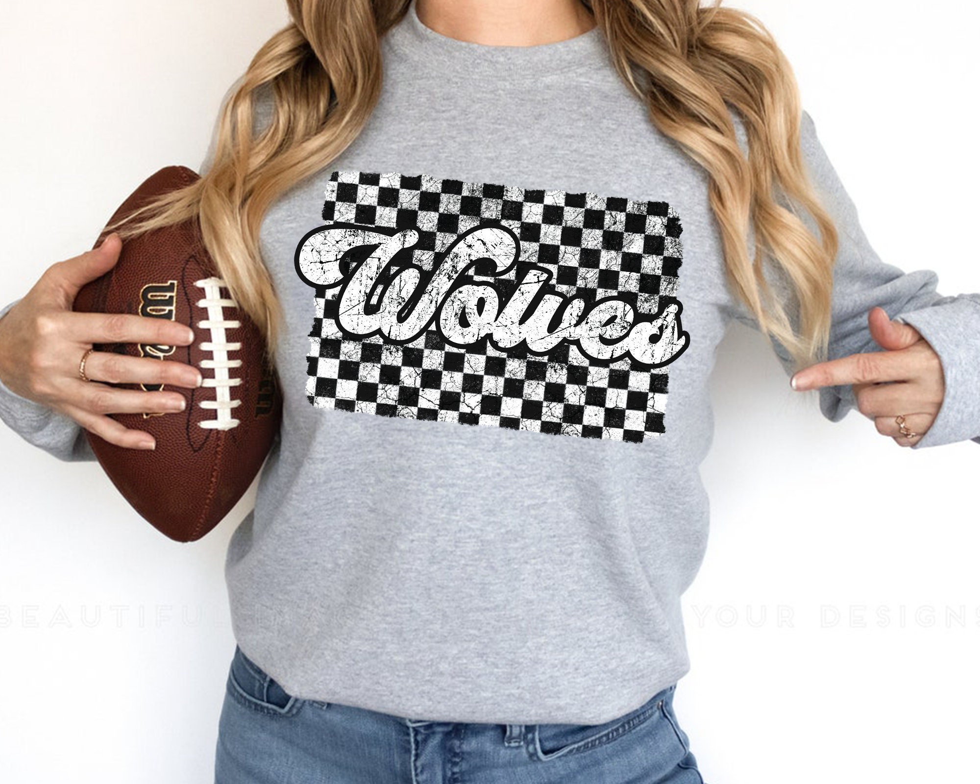 Wolves Retro Team Design Png Wolves Mascot Png Digital - Etsy