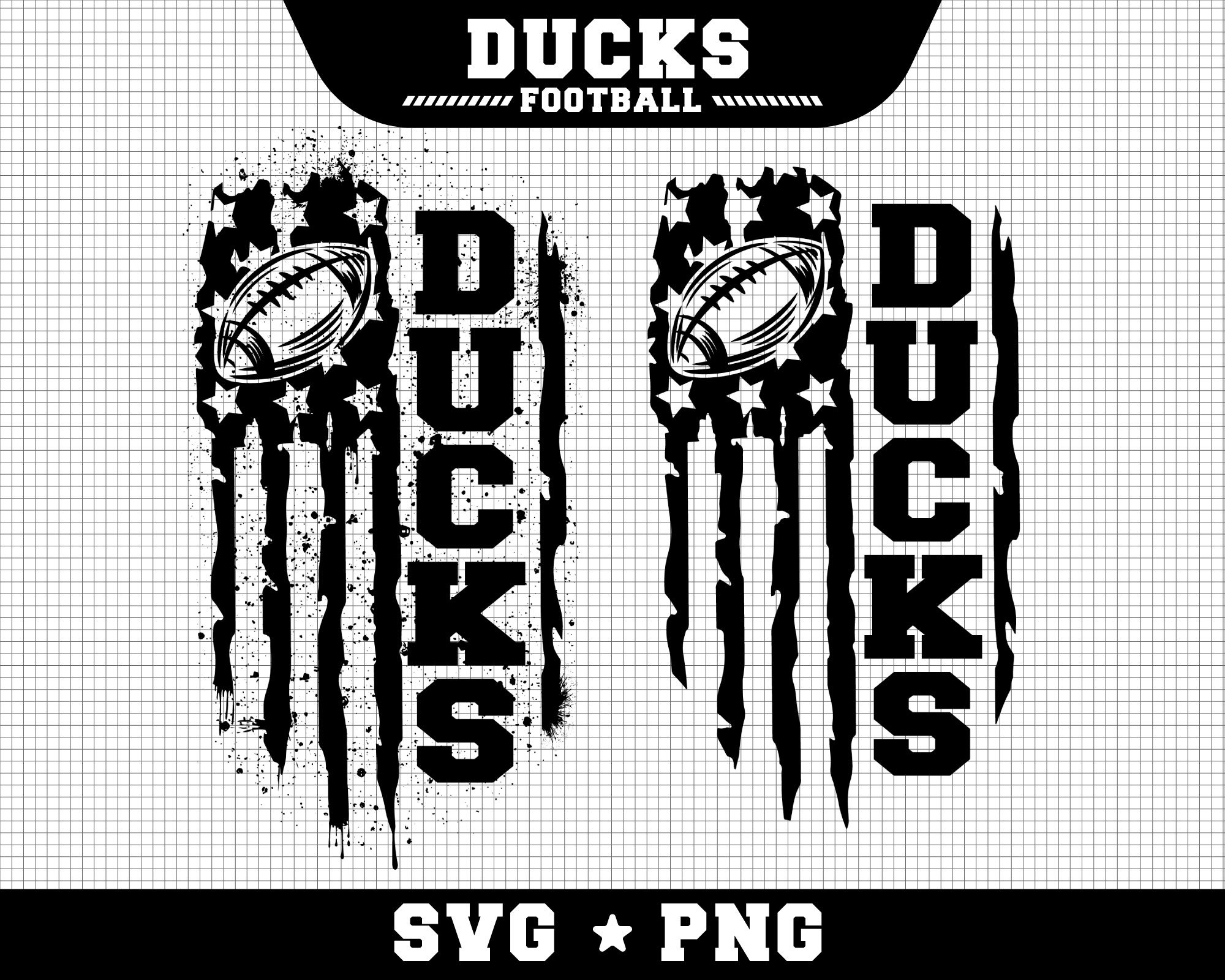 Ducks Football Svg Ducks Svg Game Day Svg Football SVG USA - Etsy