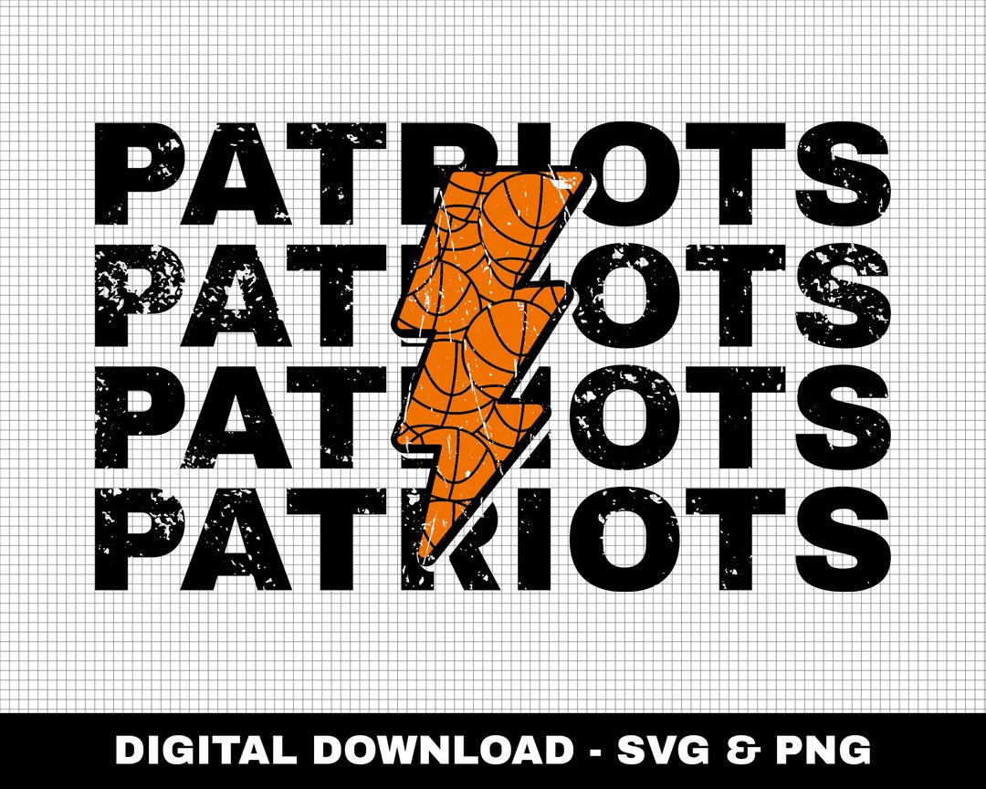 Patriots Svg, Distressed Svg, Basketball Svg, Digital Downloads ...