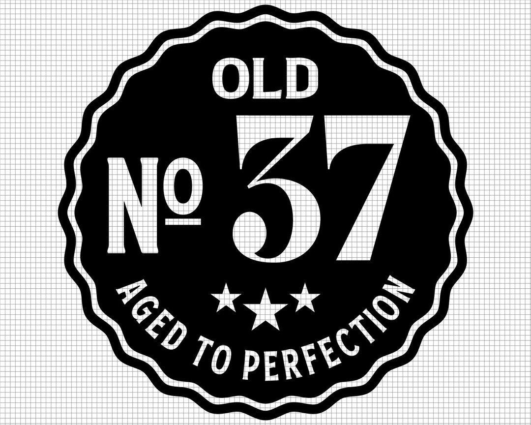 Old Number 37 Svg, Aged to Perfection Svg, Digital Download, 37th ...