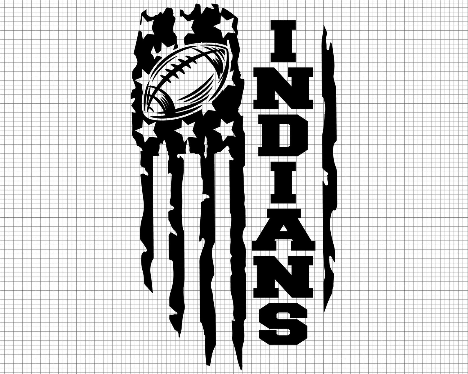 Indians Football Svg Indians Svg Game Day Svg Football SVG - Etsy