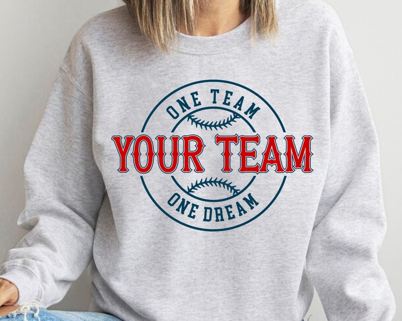 Baseball Svg, Your Team Svg, Baseball Laces Svg, One Dream Svg ...