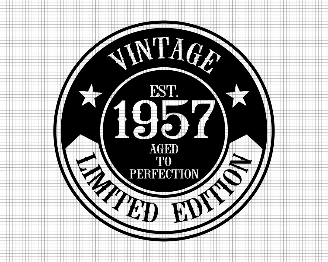 65th Birthday Svg, Printable, Cricut, Aged to Perfection Svg, 65th Svg ...