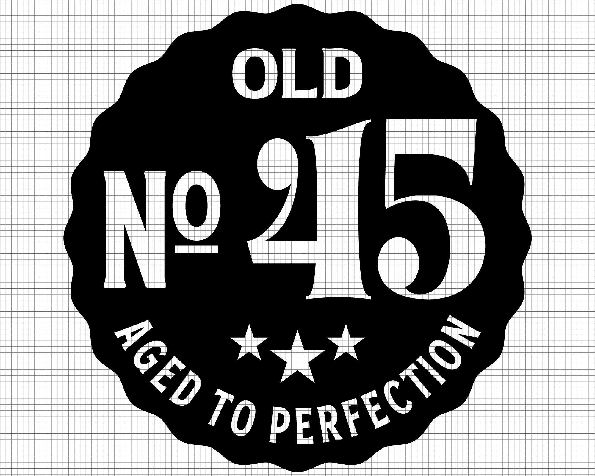 Old Number 45 Svg Aged to Perfection Svg Digital Download - Etsy
