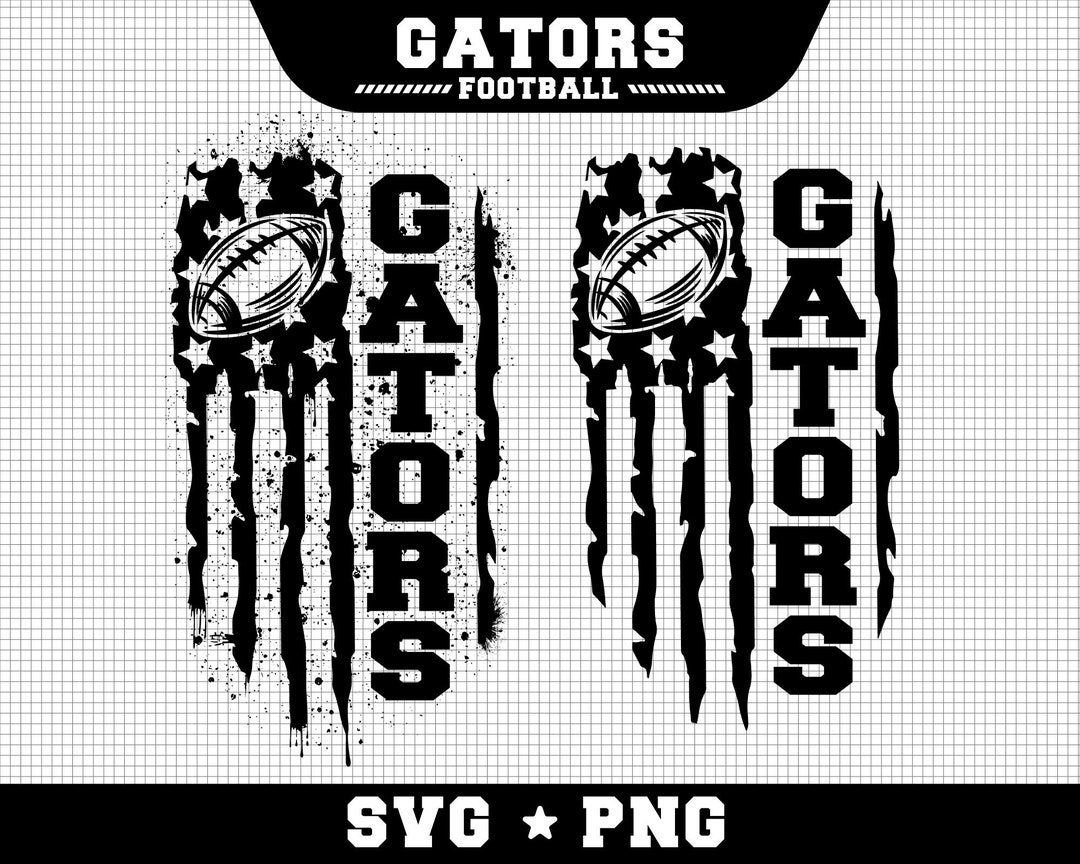 Gators Football Svg, Gators Svg, Game Day Svg, Football SVG, USA Flag ...